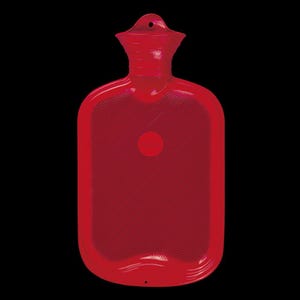 Sänger Rubber Hot Water Bottle - Made in Germany - 2 Litres (red) - Etsy