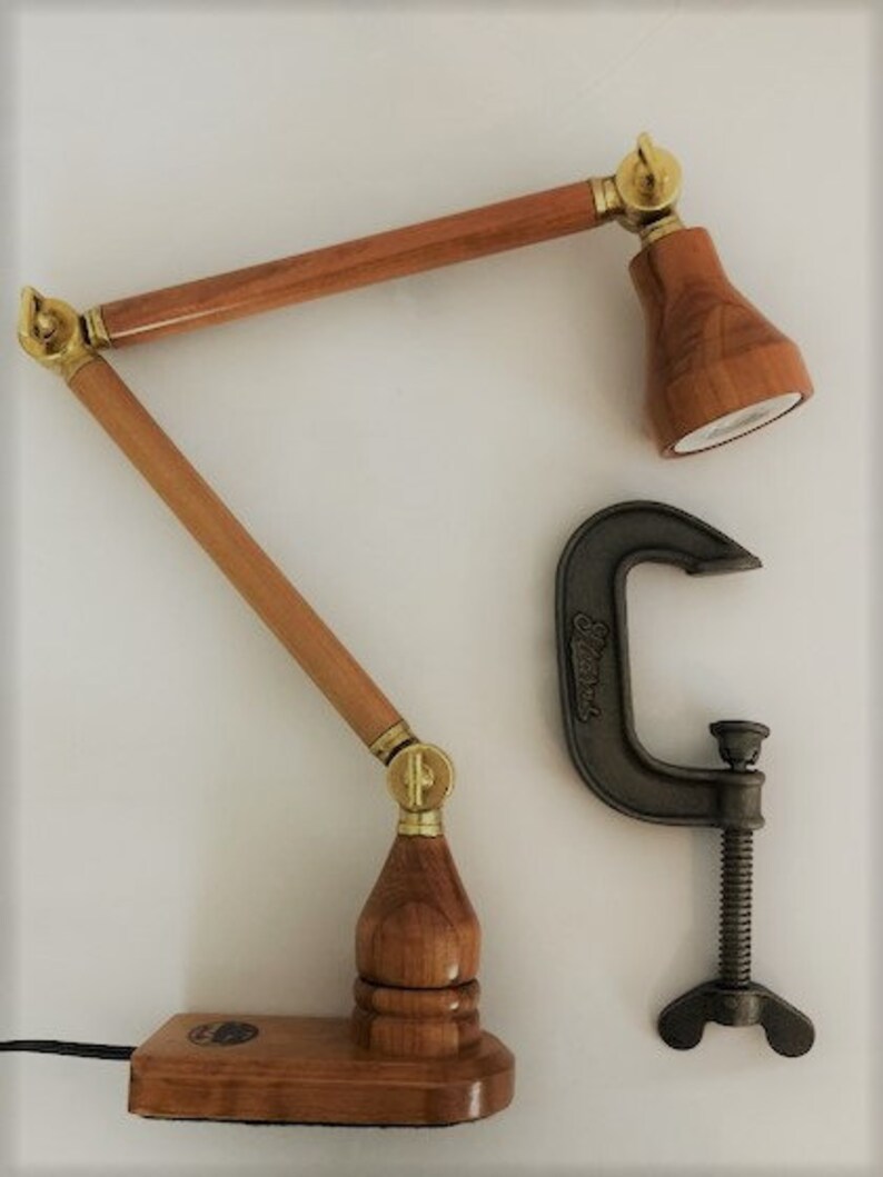 LED Fly Tying Light/lamp C Clamp Base - Etsy