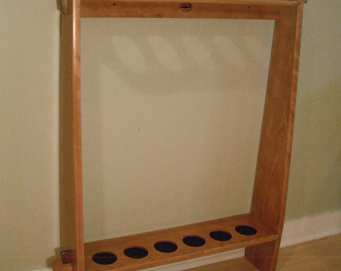 Fly Rod Tube Storage Rack- 6 Position - Etsy