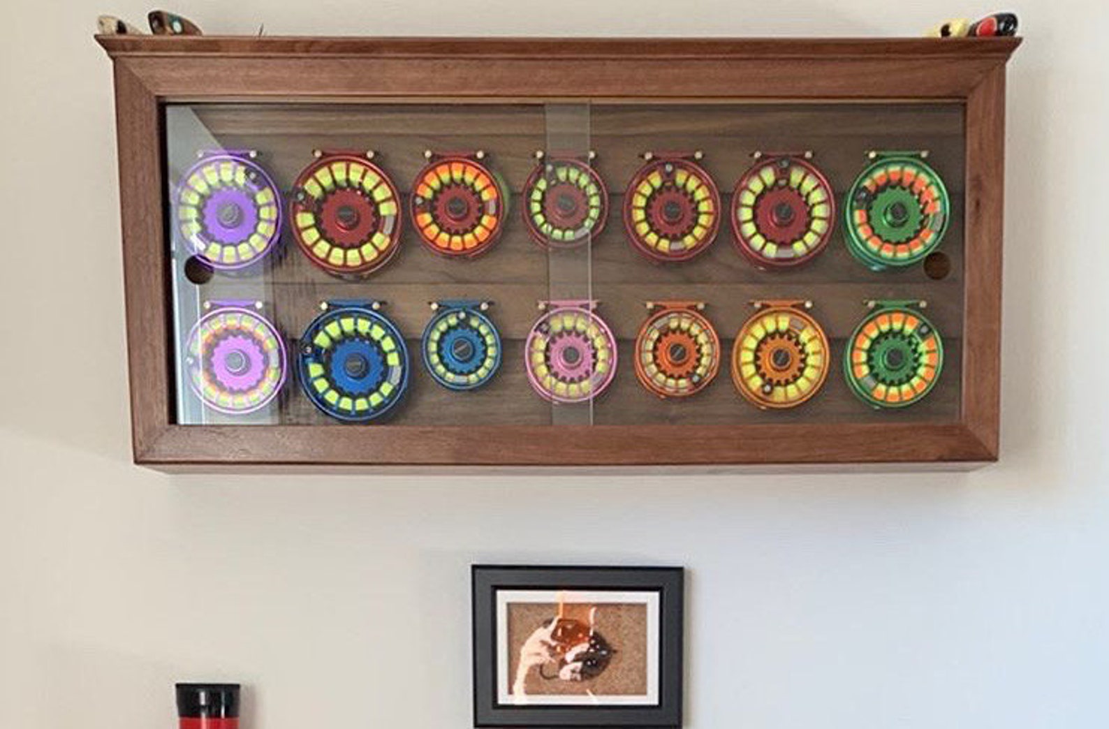 Fly Reel Display Case Etsy