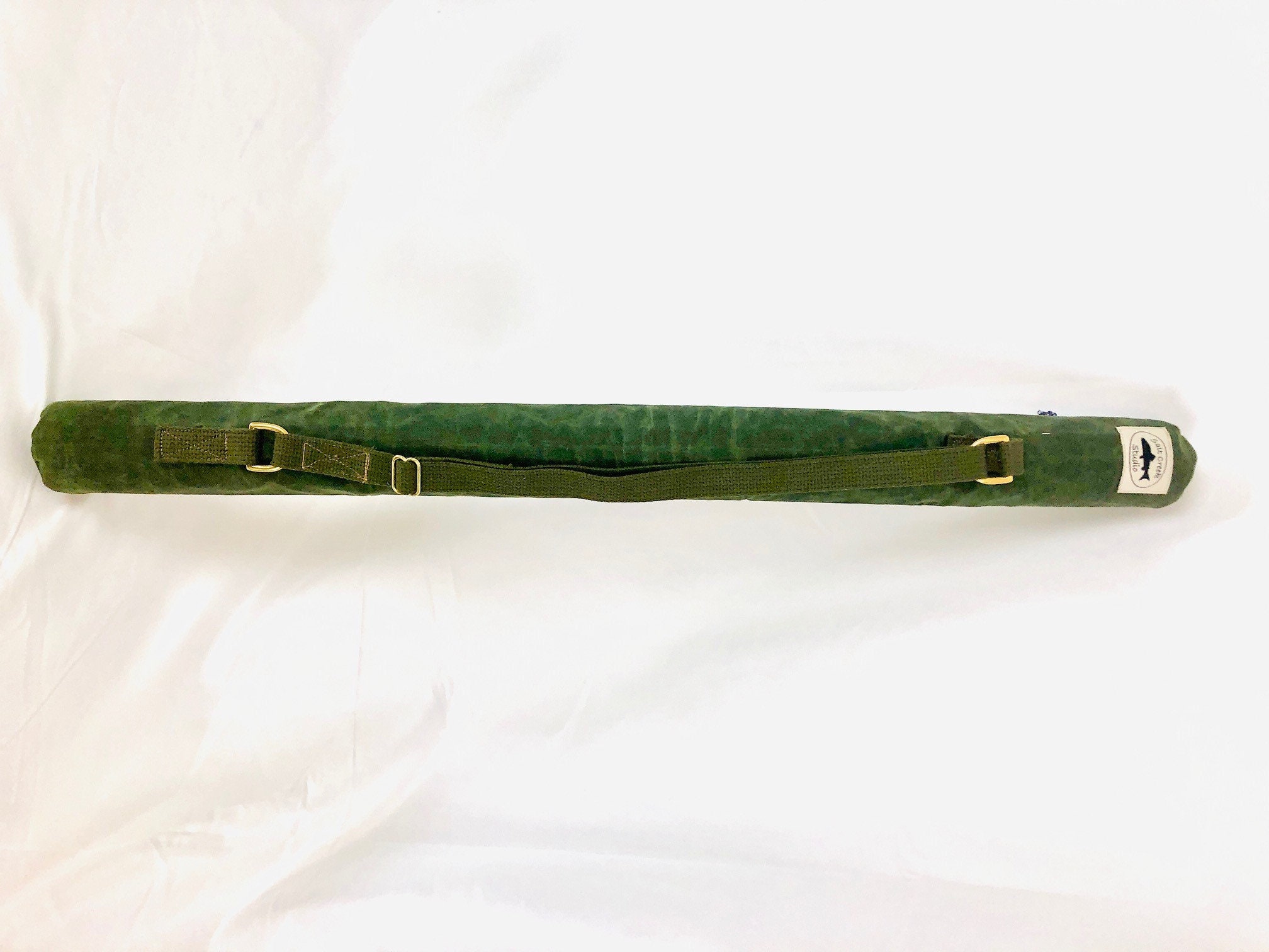 Waxed Canvas Fly Rod Tube Travel Bag - Etsy
