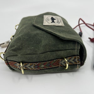 Fly Box Satchel/lanyard - Waxed Canvas - Etsy