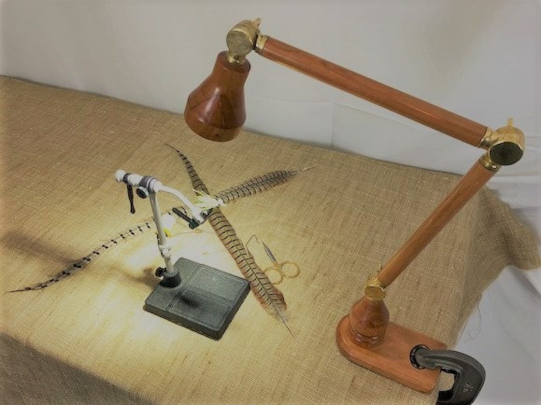 LED Fly Tying Light/lamp C Clamp Base - Etsy