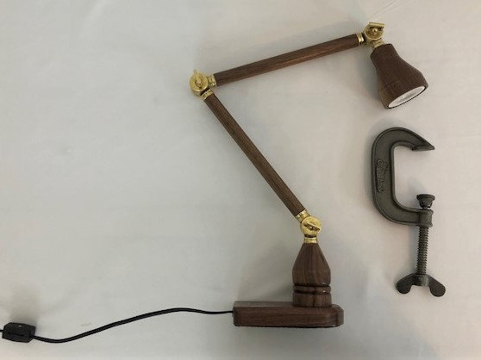 LED Fly Tying Light/lamp C Clamp Base - Etsy