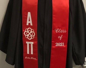 Graduation Sash Greek - Etsy