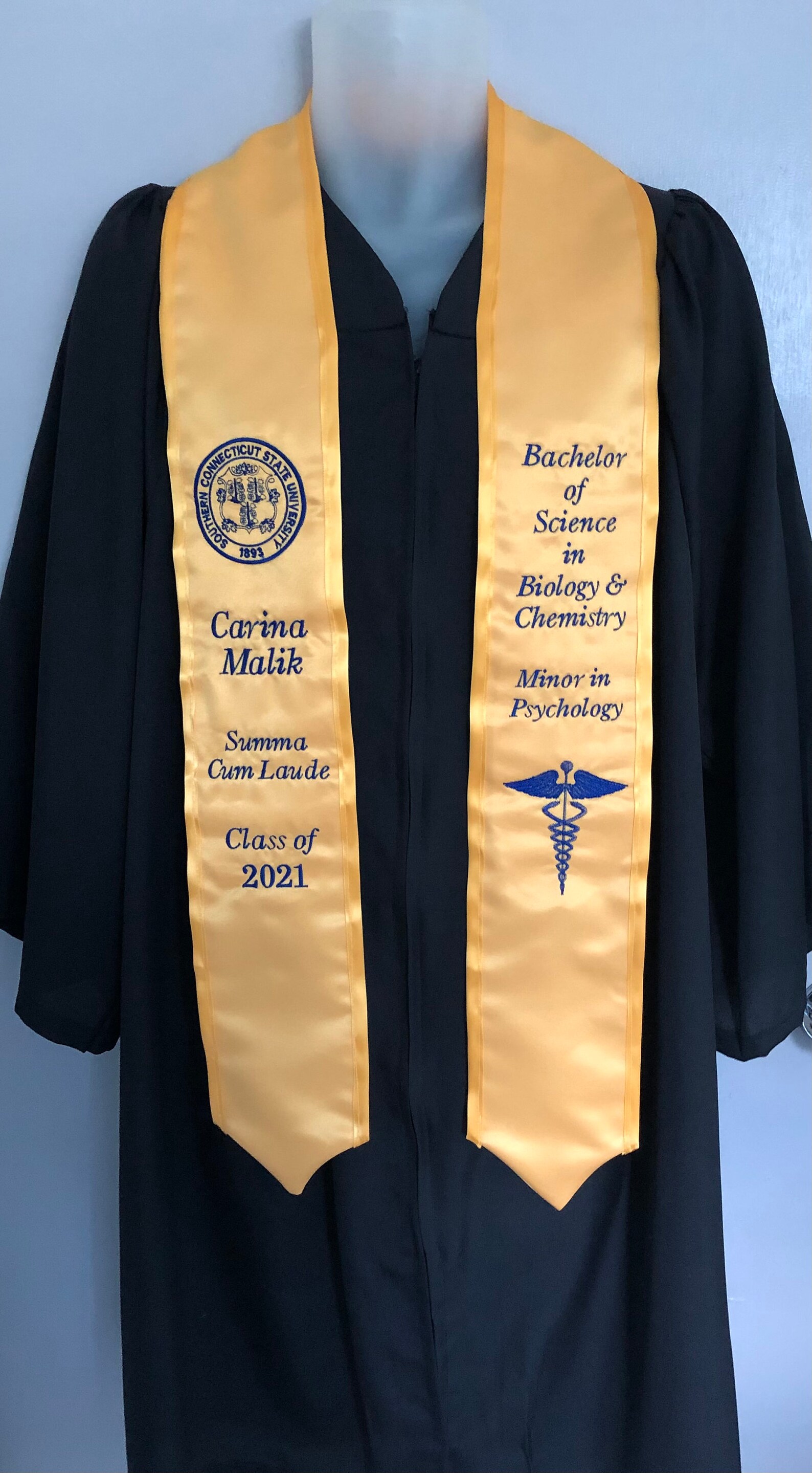 2023 Custom Nursing Stole Includes School / Name / Degree / - Etsy