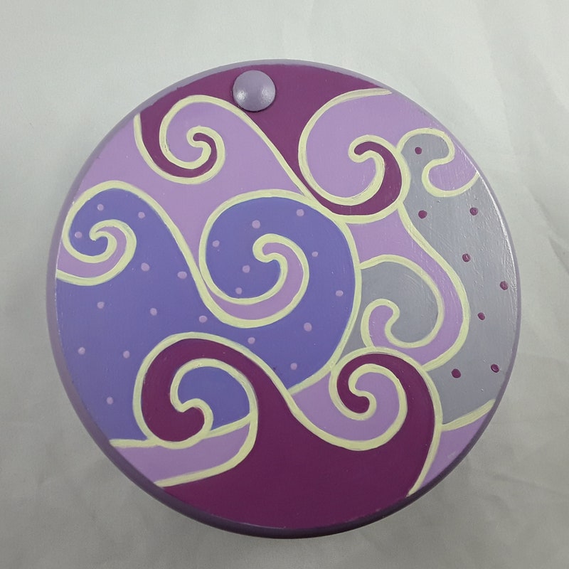 Round Wood Box - Etsy