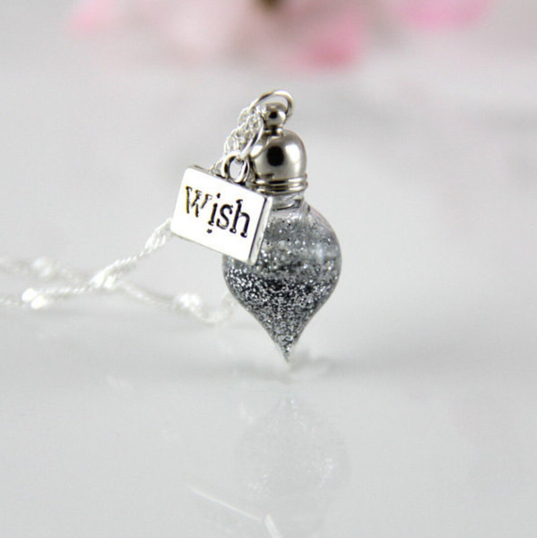 Wish Necklace, Fairy Necklace, Wishes Necklace, Vial Necklace, Fairy ...