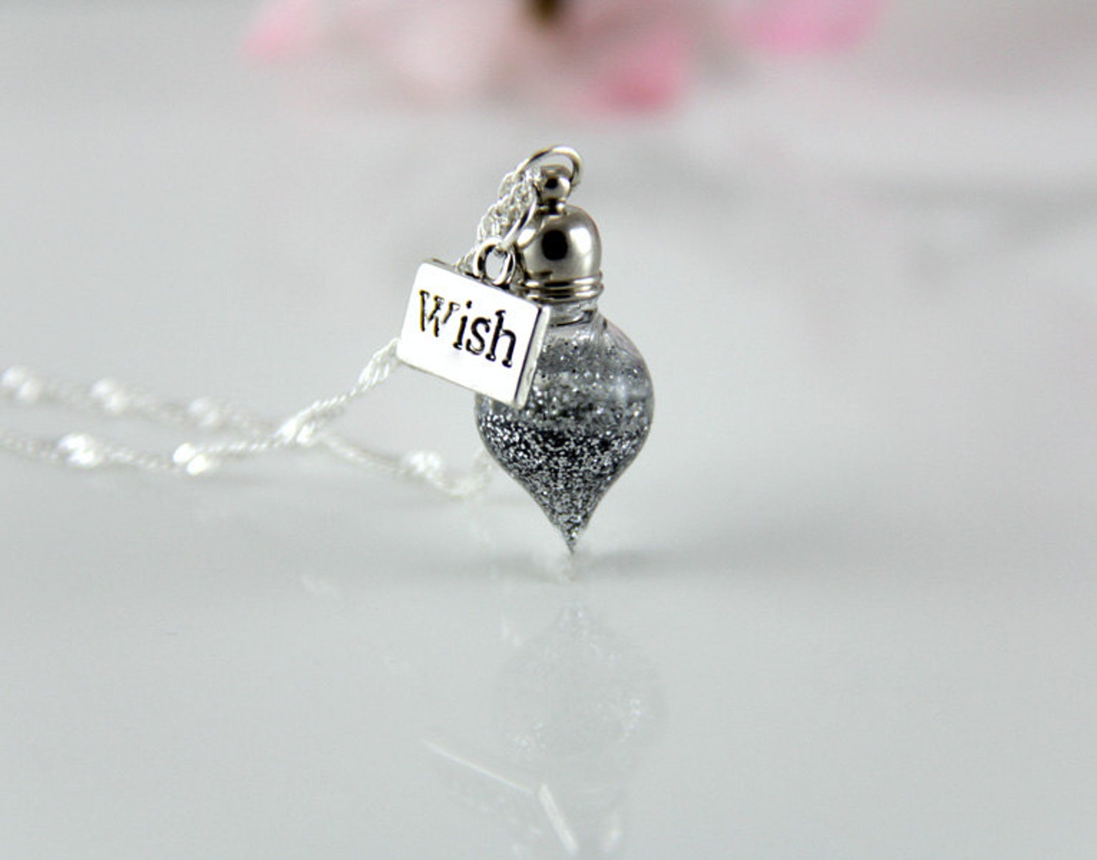 Wish Necklace Fairy Necklace Wishes Necklace Vial Necklace | Etsy