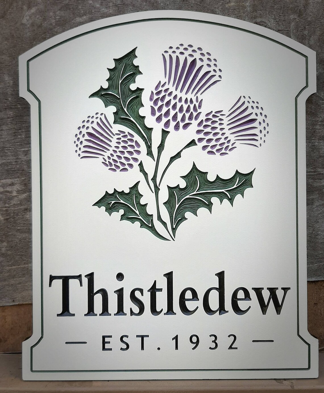 Mountain House Signs, Waterproof Signs, Solid Thick PVC All Weather ...