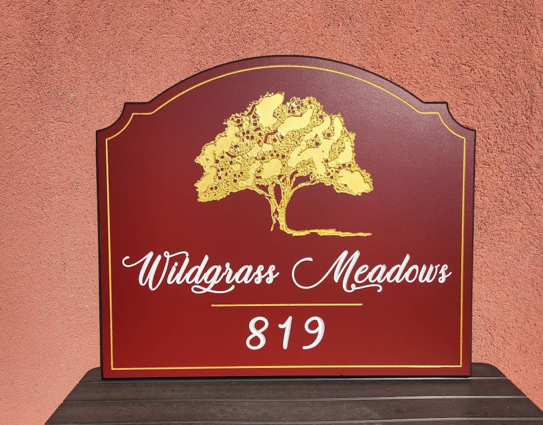 Personalized House Signs, Custom House Signs, Engraved House Signs ...