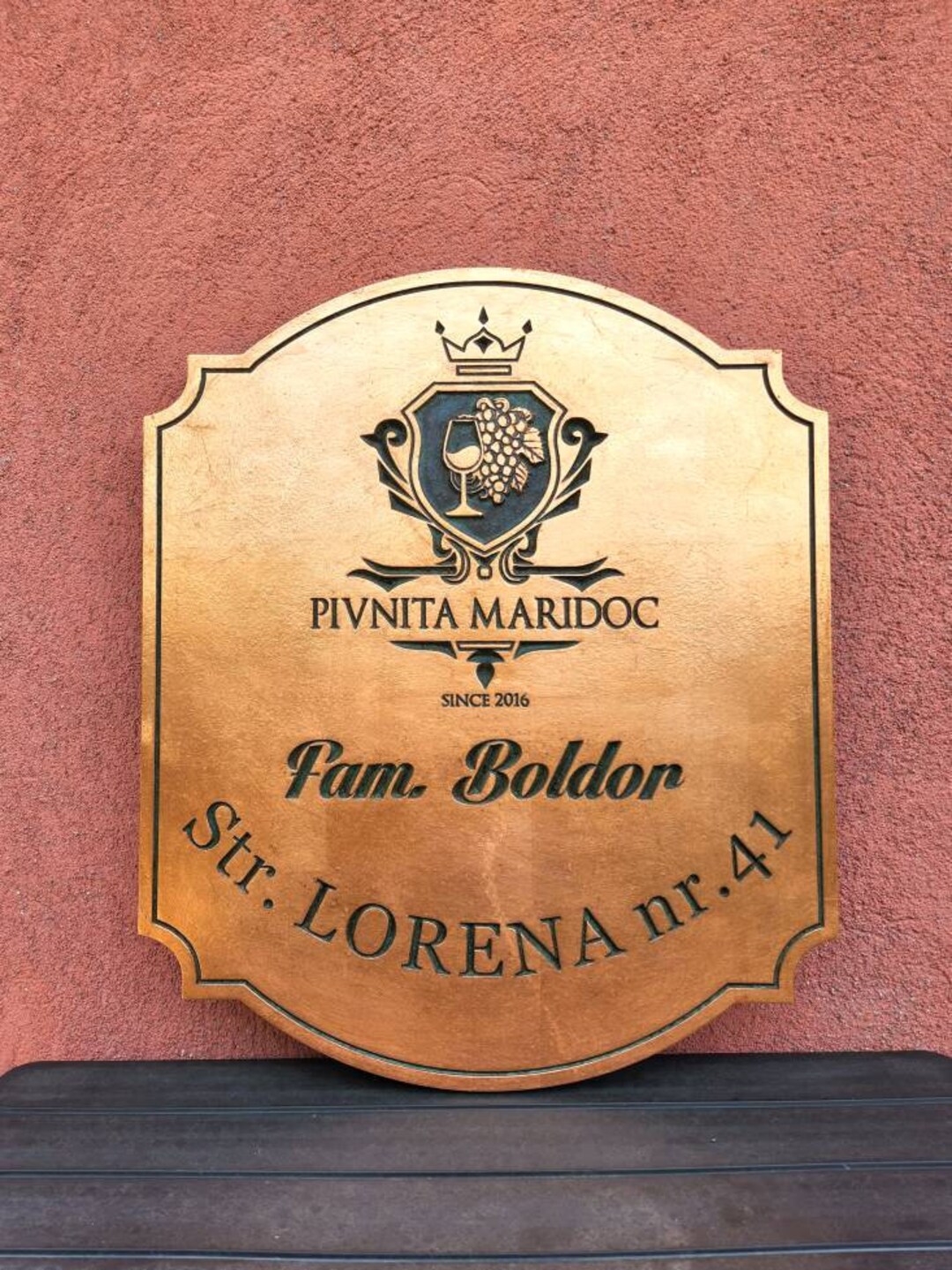 Personalized House Signs, Custom House Signs, House Number Signs ...