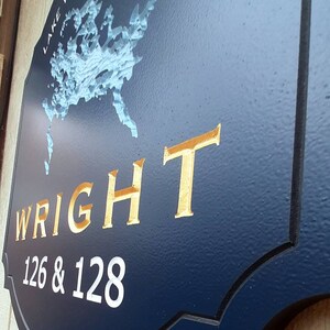 Custom Outdoor Lakefront Sign Personalized Rustic Nautical Decor for ...