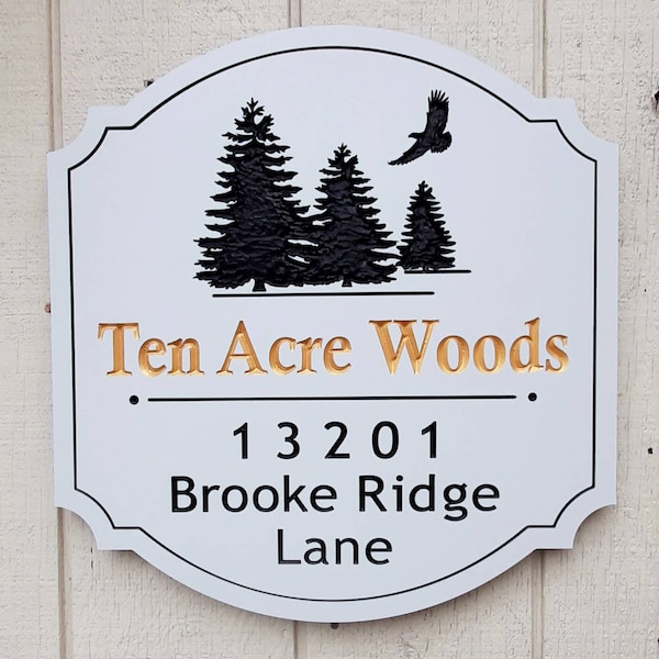 Wood Mountain House Signs - Etsy