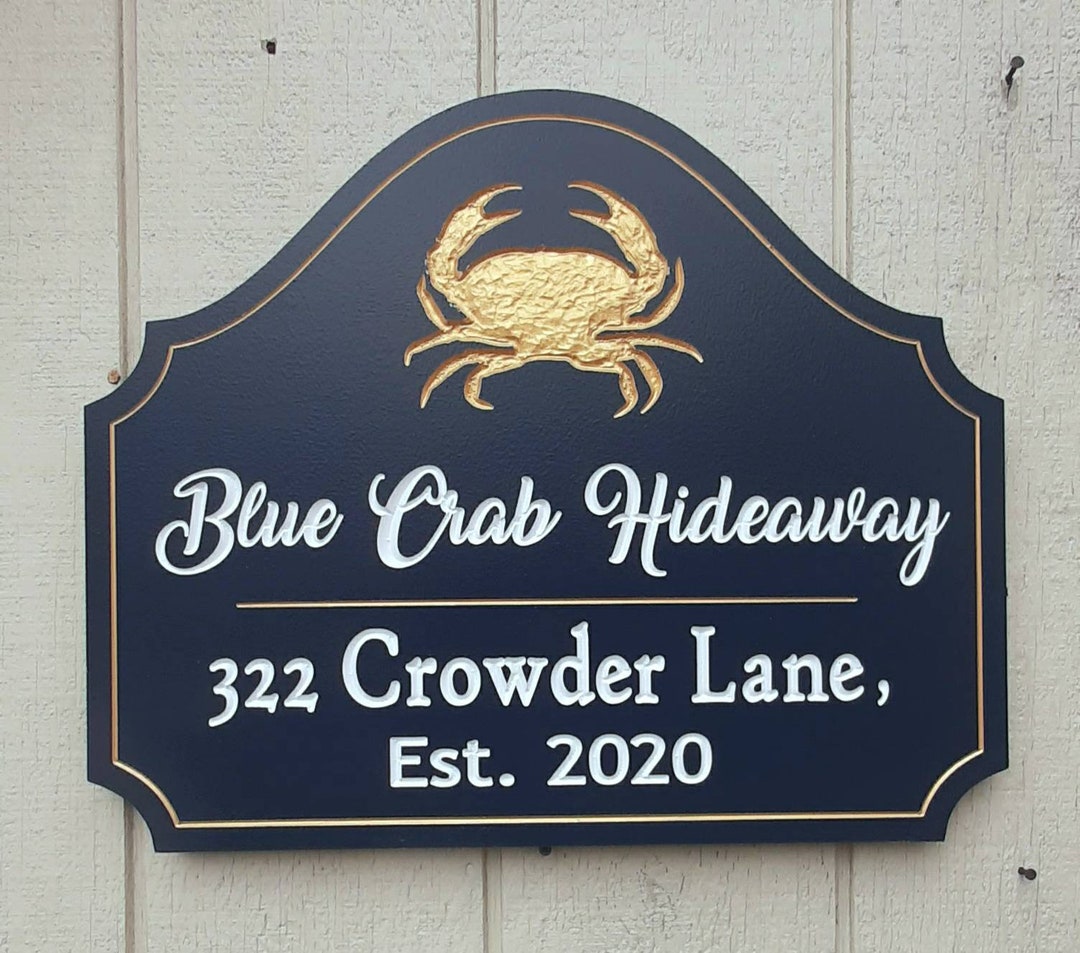 Custom Home Address Signs, Personalized Signs for Business ...