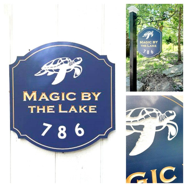 Turtle Outdoor Signs - Etsy