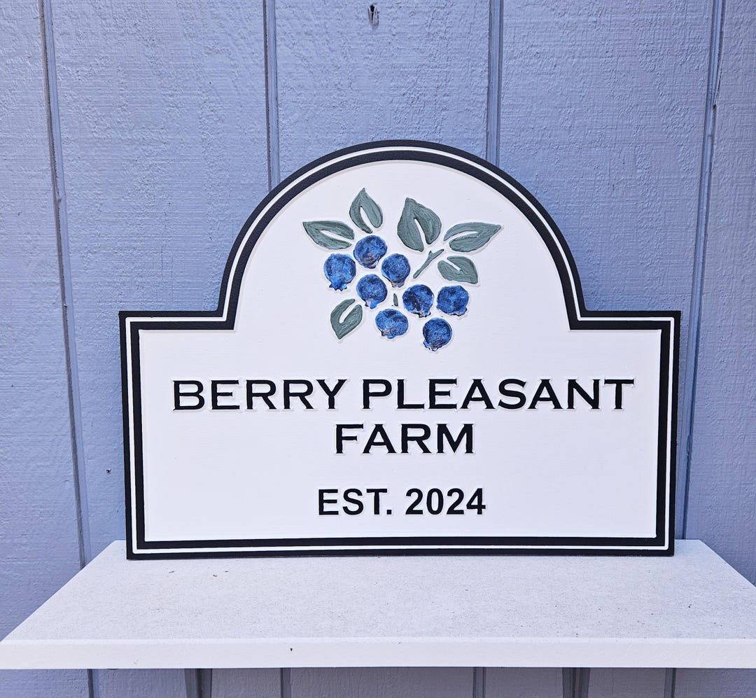 Custom Outdoor Farmhouse Sign Personalized Rustic Farm Decor Outdoor ...
