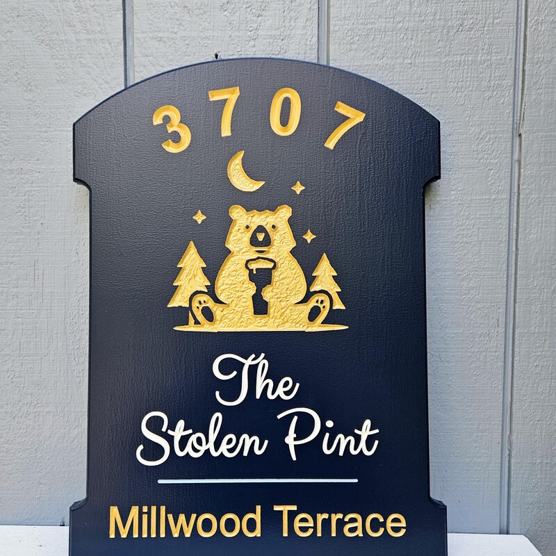 Lamp Post Address - Etsy