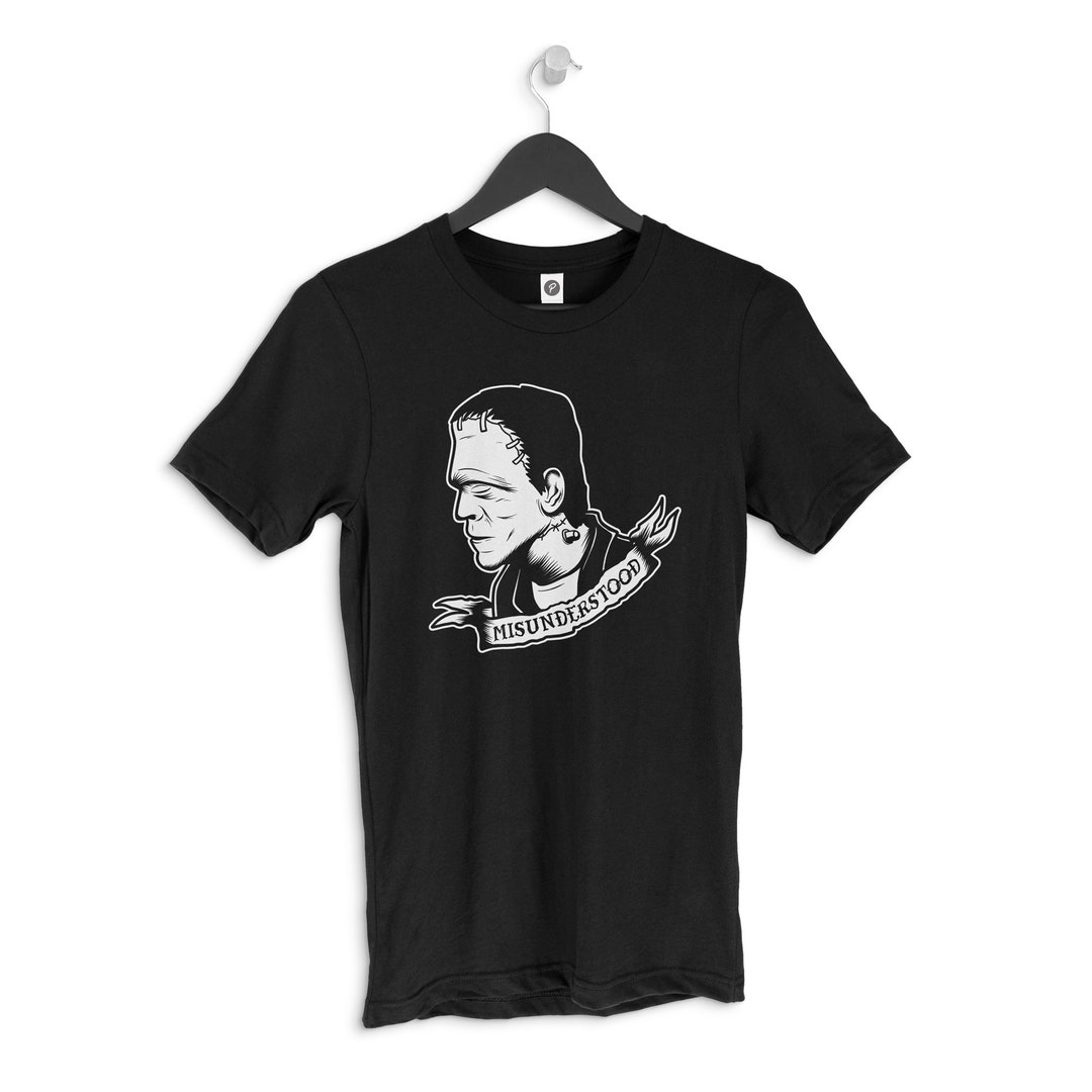 Misunderstood T-shirt Universal Monsters Classic Horror Cult Movie ...