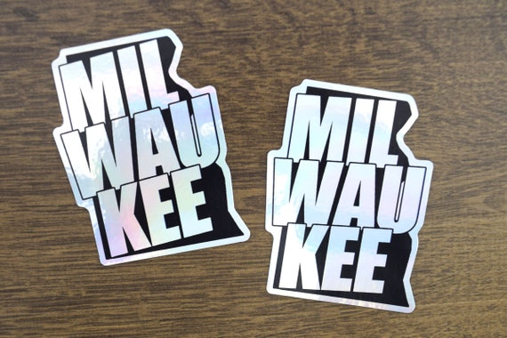 Milwaukee Permanent Holographic Sticker | Etsy