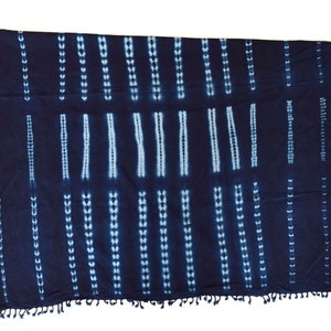 Indigo Fabric - Etsy