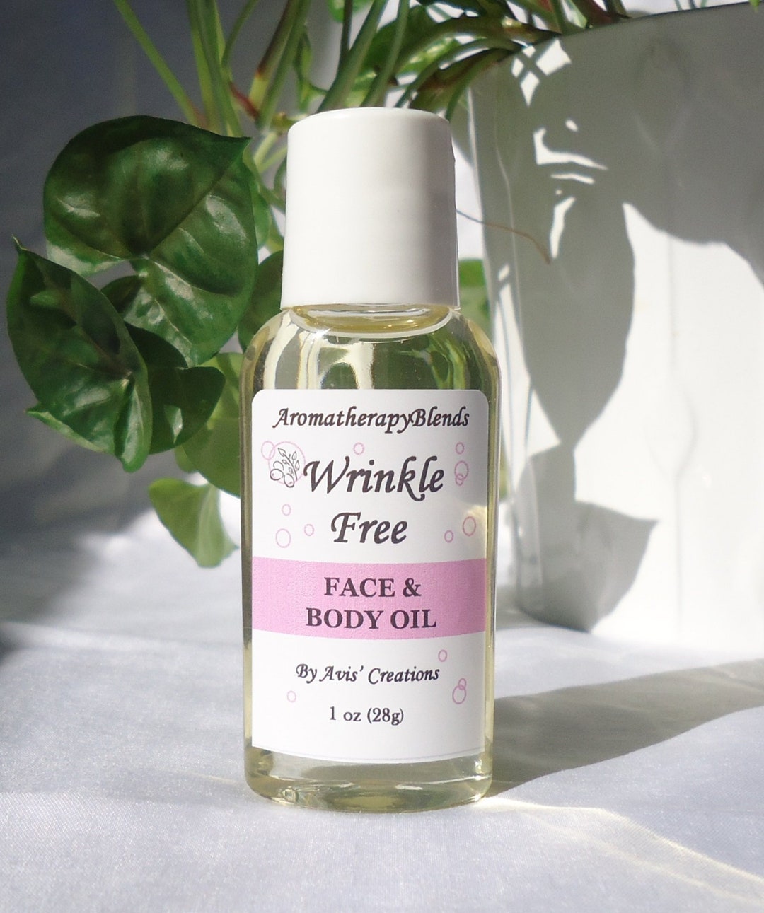 Wrinkle Free, Face & Body Oil, Anti-aging, Moisturizing, All-natural ...