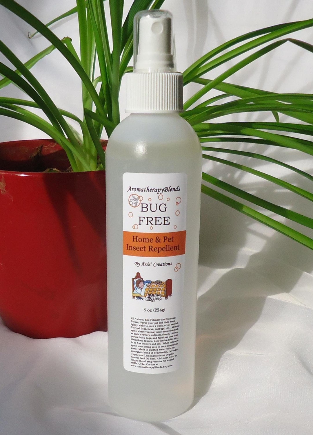 Bug Free Home & Pet Insect Repellent Spray 8 Ounce Size - Etsy
