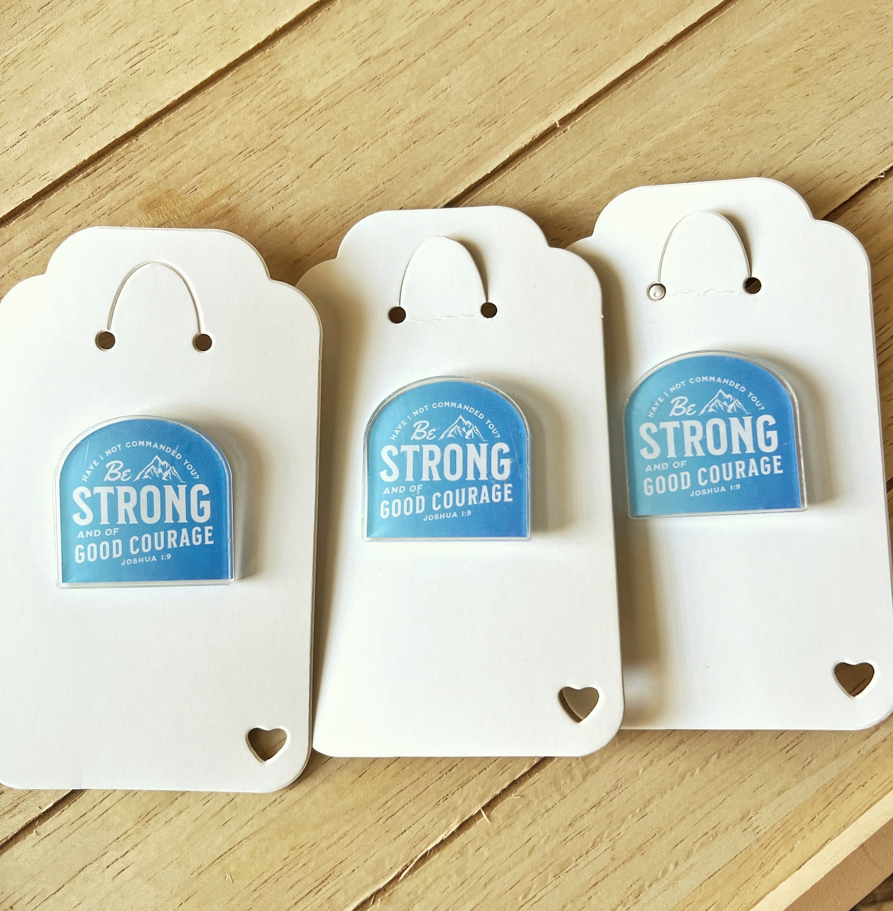 Be Strong and Courageous, Mountain, Bible Verse Pin, Christian, Pins ...