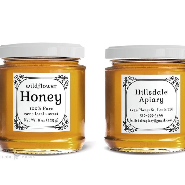 Front and Back Label - Etsy