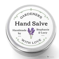 Printable Skin Healing Salve Round Label Sticker, Skincare Balm Round ...