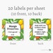 Custom Mango Labels - Personalized Stickers for Mango Jam or Jellly ...