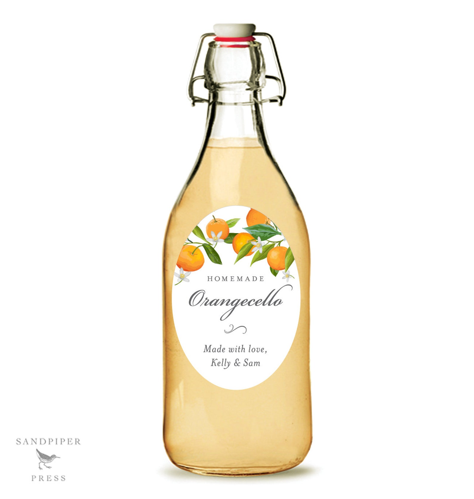 Orange Marmalade Labels Custom Printed Personalized - Etsy