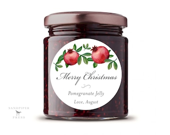 Christmas Jam Labels - Etsy