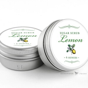 Custom Printed Lemon Labels - Matte Waterproof Stickers, Personalized ...