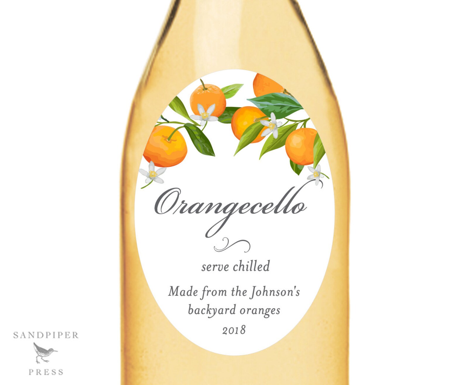 Orange Marmalade Labels Custom Printed Personalized - Etsy