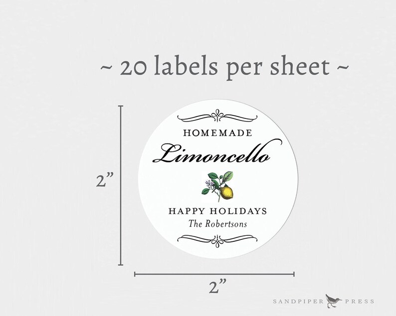Custom Printed Lemon Labels Matte Waterproof Stickers - Etsy