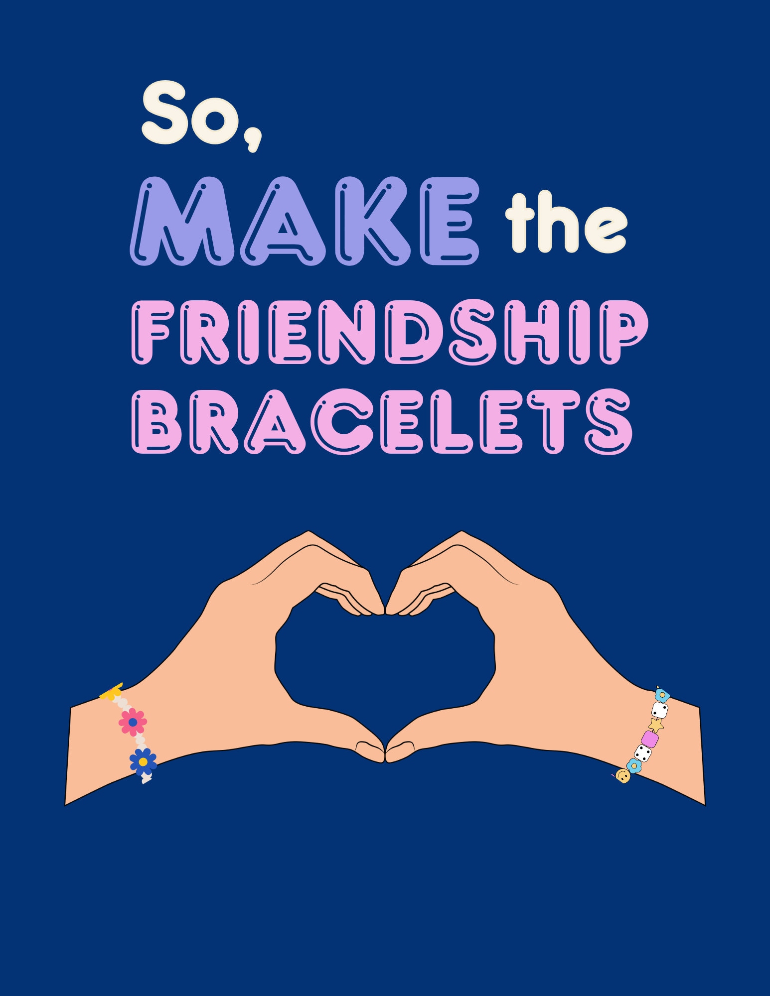 Friendship Bracelet Sign - Etsy
