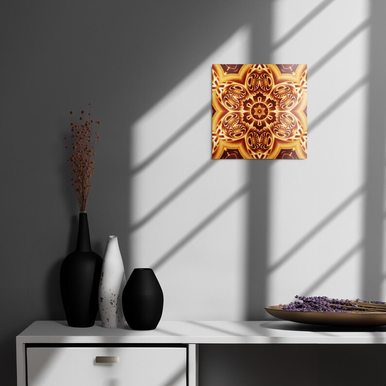 Metal Print - Divine Template - Sacred Geometry - Mandala Art - Home ...