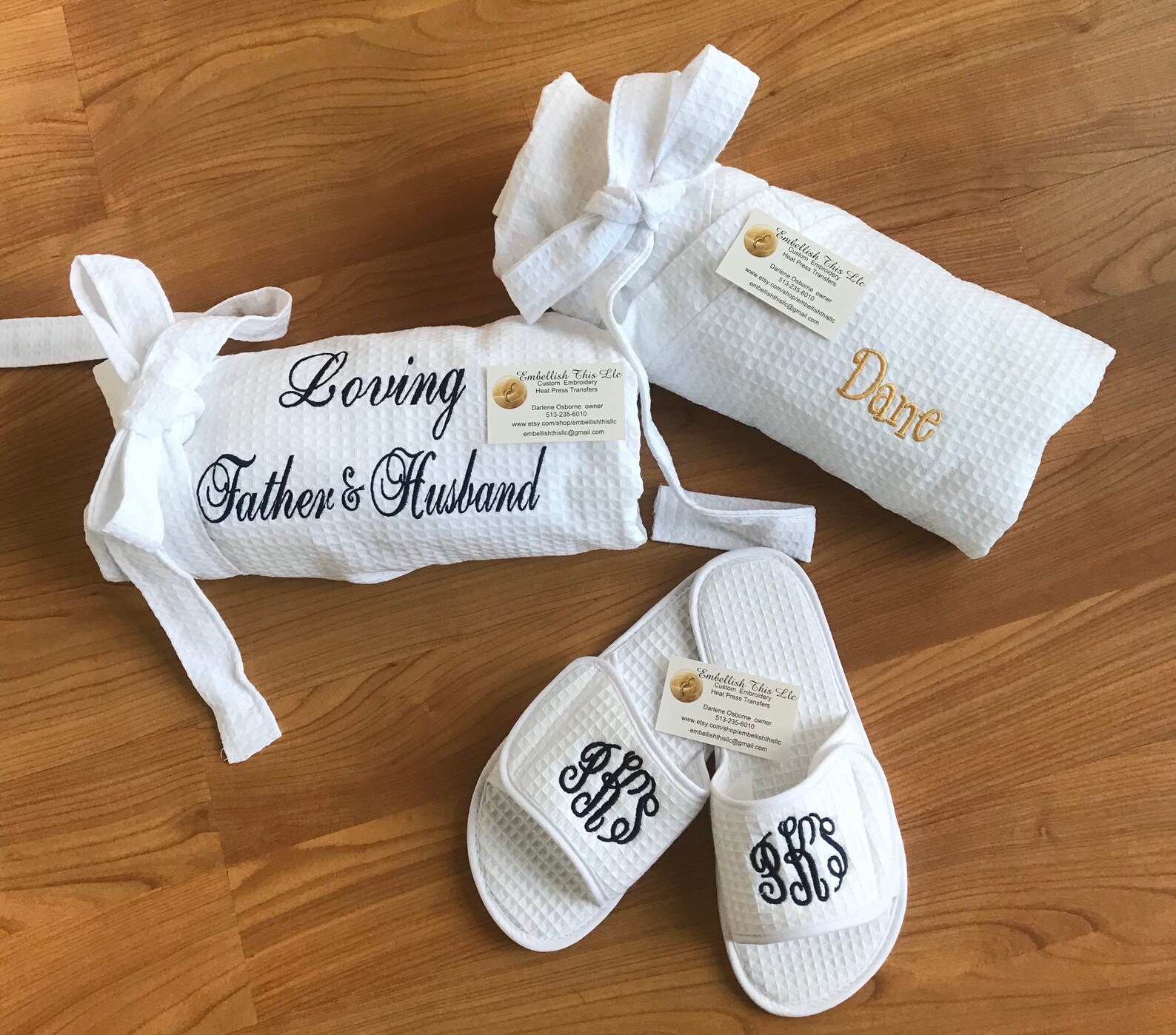 Dads Robe Personalized Guys Gift Fathers Gift Personalized - Etsy