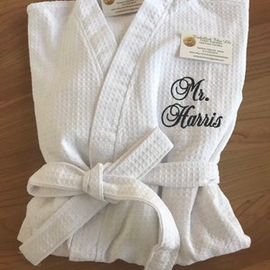 Dads Robe Personalized Guys Gift Fathers Gift Personalized - Etsy