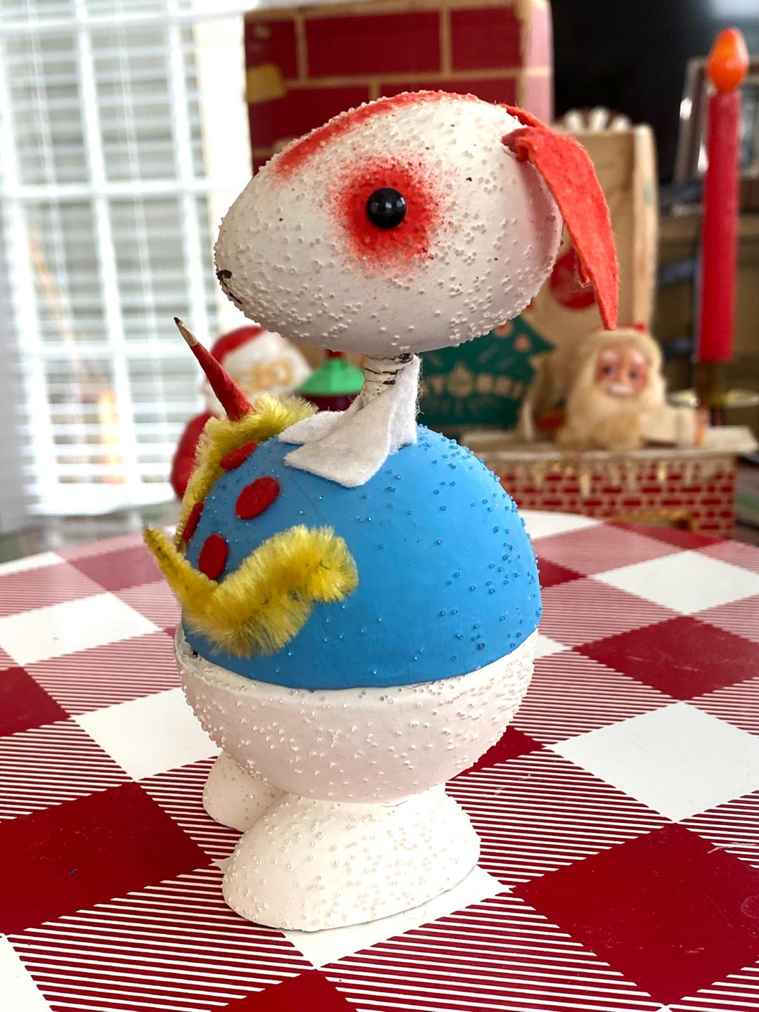 1940s Bobble Head Bunny Candy Container-good Condition-easter Bunny - Etsy