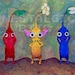 Giclee Fine Art Print Pikmin: See No Evil, Speak No Evil, Hear No Evil ...