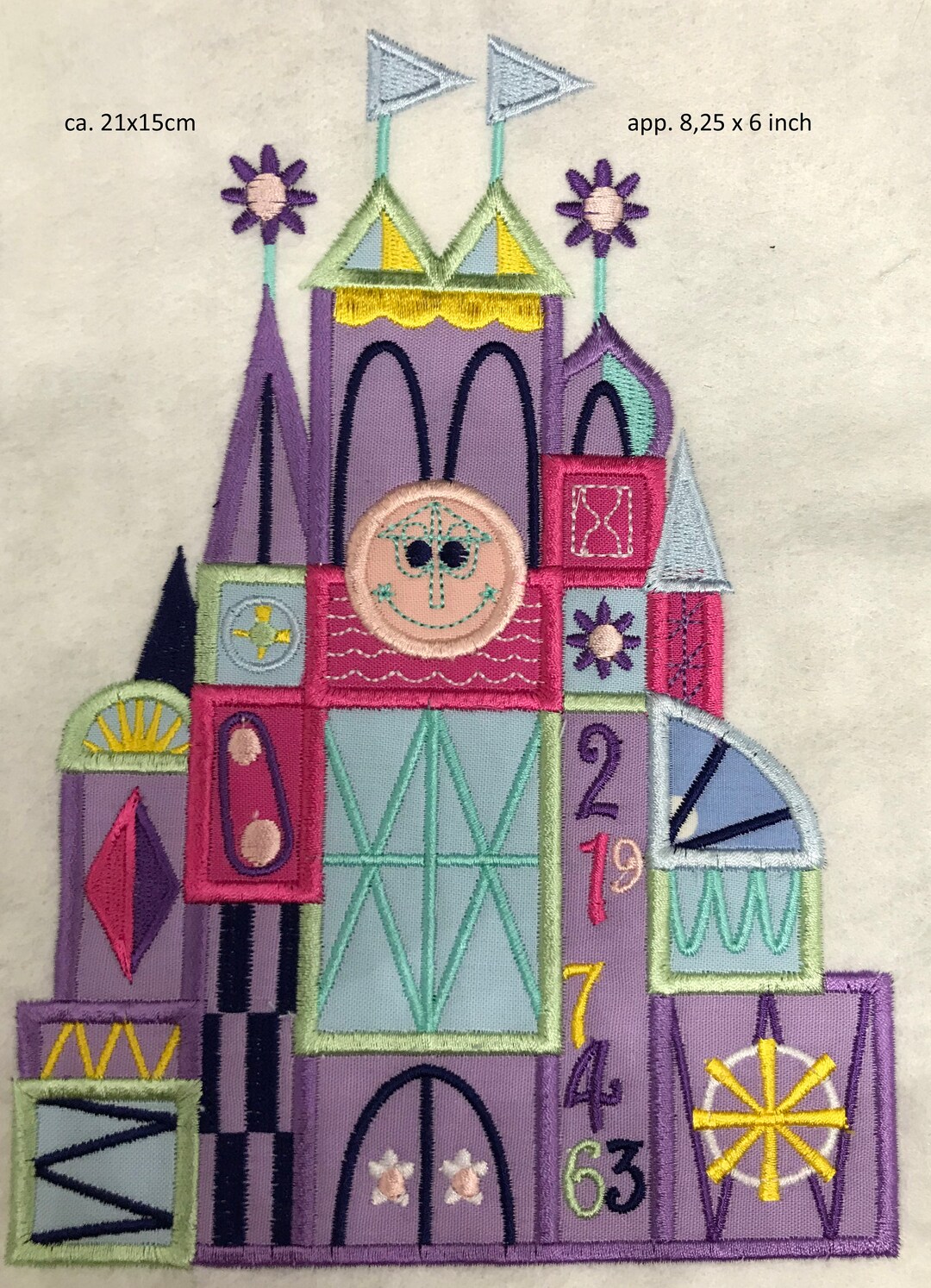 Applikation / Patch "small World" - Etsy