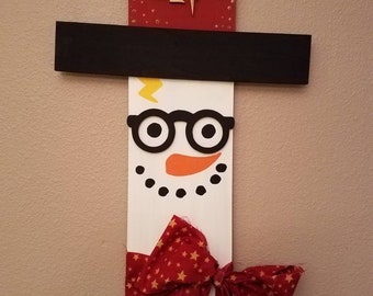 Pallet snowman | Etsy