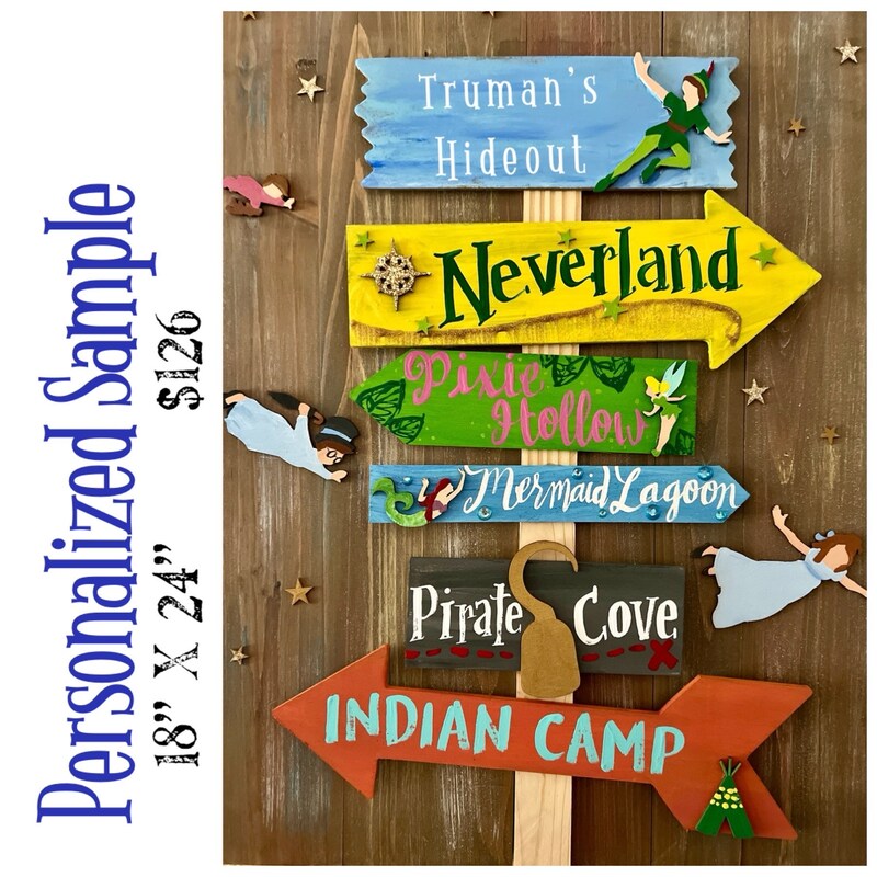 Neverland Sign - Etsy