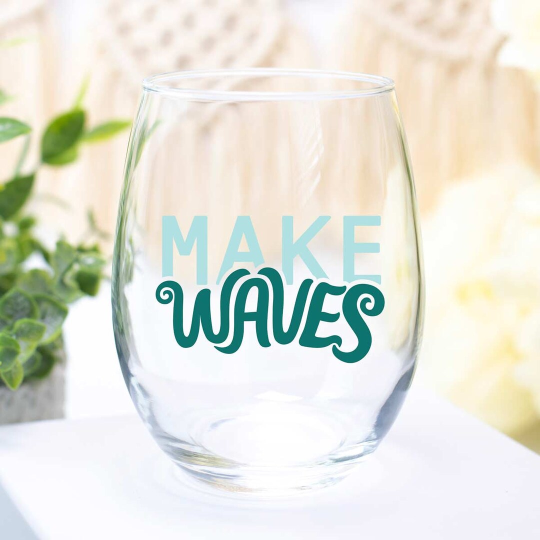 Make Waves SVG Cut File - Etsy