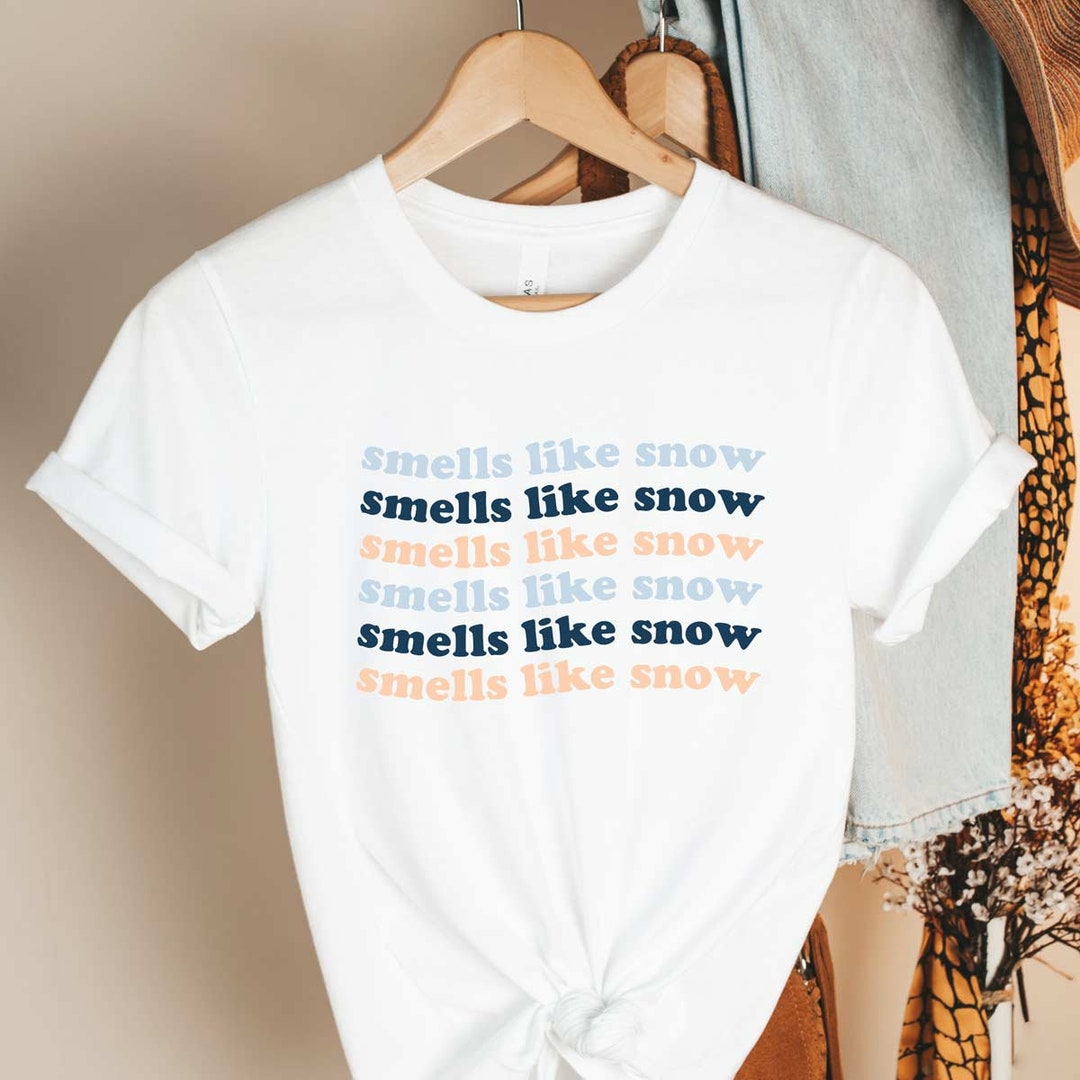Smells Like Snow SVG Cut File - Etsy