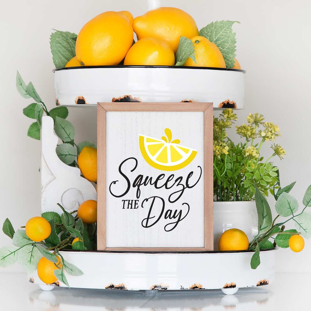 Squeeze the Day SVG Cut File - Etsy