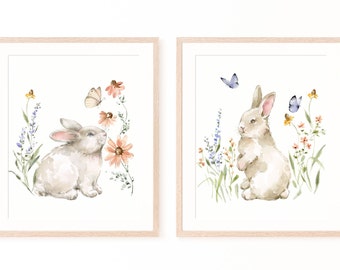 Watercolor Paintings Nursery - Etsy