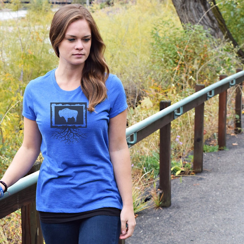 Women's Wyoming Roots Shirt - Etsy